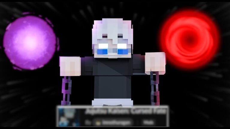 💥 “Minecraft Jujutsu Kaisen Mod Review 😎 | Gojo, Sukuna & Cursed Powers ...