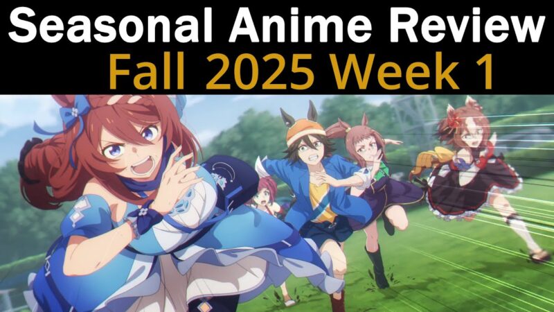 WATCHING EVERY FALL ANIME | Seasonal Anime Review: Fall 2025 Week 1 ...