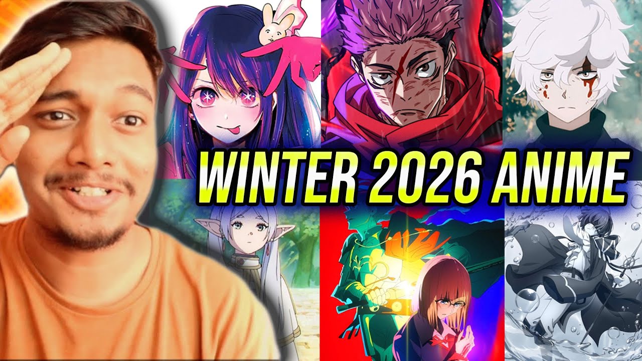 BEST ANIME OF 2026 WINTER (JANUARY) | New Anime 2026 - Jujutsu Kaisen ...