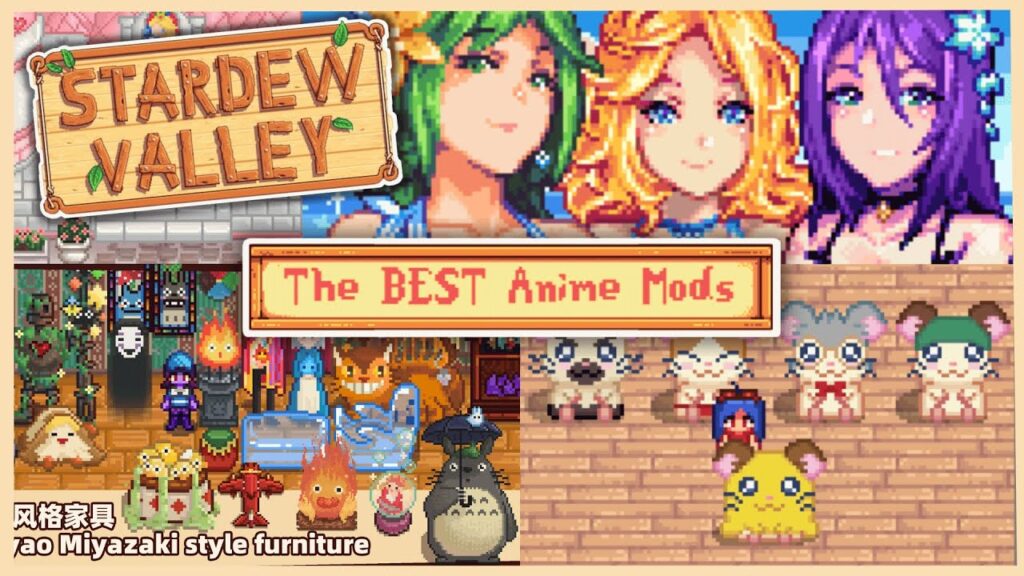 The BEST Anime Mods for Stardew Valley - Jujutsu Kaisen Mania Hangout