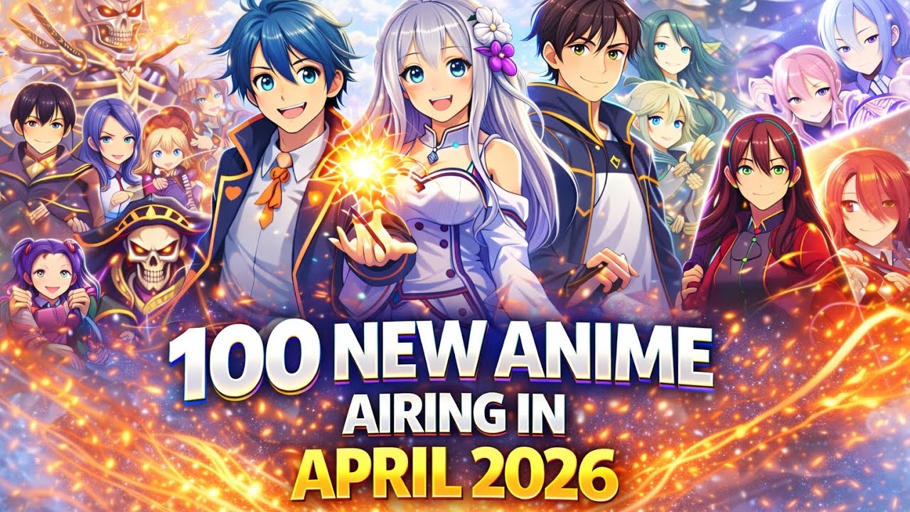 100 New Anime Airing in April 2026 | Spring 2026 Anime List | Make Sure ...