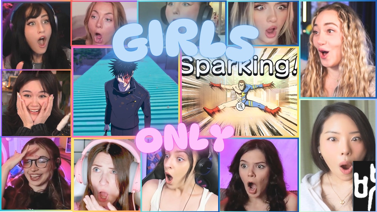 GIRLS REACT – JUJUTSU KAISEN SEASON 3 EPISODE 10 GIRLS REACTION MASHUP ...
