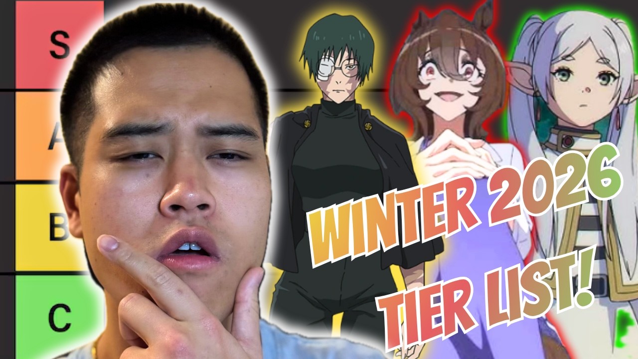 WINTER 2026 IS PEAK ANIME. 🔥 | Seasonal Tier List (Frieren, JJK, Fire ...